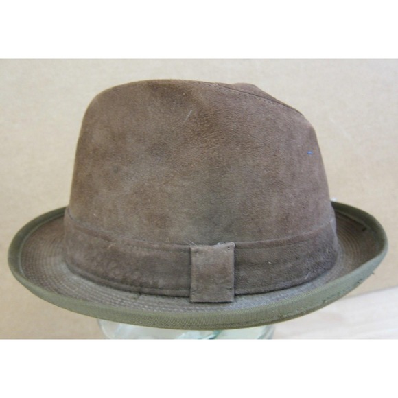 Sears | Accessories | Rare Vintage Sears Mens Brown Suede Leather ...
